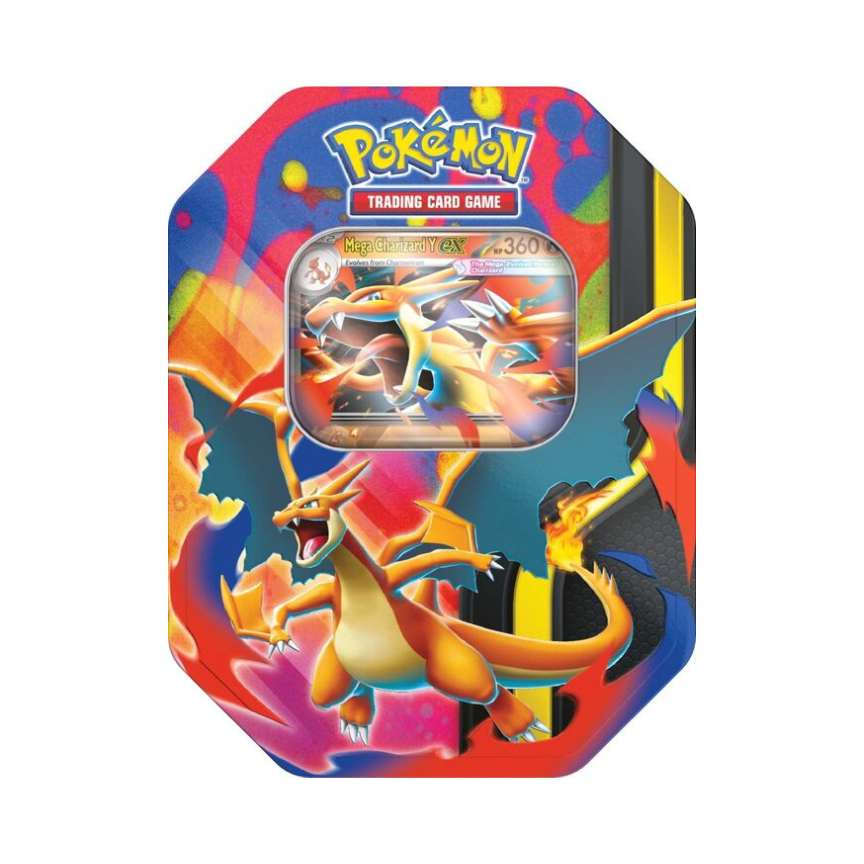 Pokemon TCG: Mega Evolution - Mega Charizard Tin – Loot Hoarder